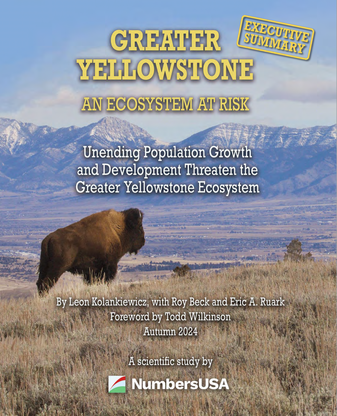 New Scientific Study Focuses On Largest Threat To Greater Yellowstone's ...